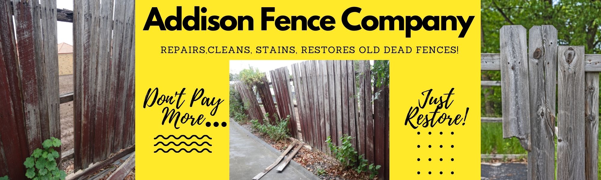 Addison Fence Company | Install Stain & Repair Services