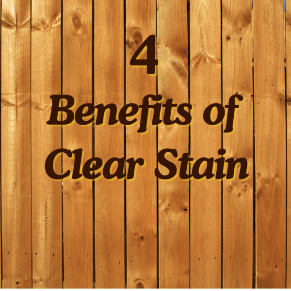 Best Clear Stain for Wood Fence: Enhance & Protect Your Cedar • Fence ...